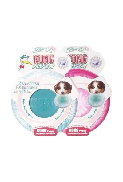 Kong Yavru Köpek İçin Frizbi (Pembe&Mavi) Kong Yavru Köpek İçin Frizbi (Pembe&Mavi)