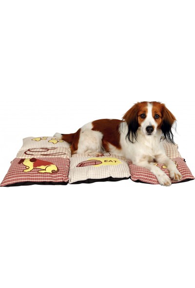 Trixie Köpek Yastığı Ve Yatağı 80X55Cm Kırmızı/Bej