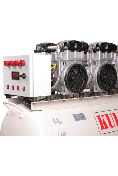 Kuletaş 160 Litre Sessiz Kompresör 64 Hp (Yağsız)Panolu Kuletaş 160 Litre Sessiz Kompresör 64 Hp (Yağsız)Panolu