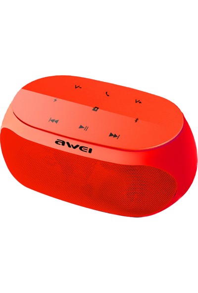 Awei Kablosuz Bluetooth Hoparlör Y200 - Kırmızı