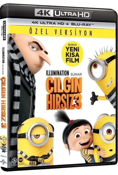 Çılgın Hırsız 3 4K+Bd