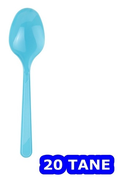 Modatools Plastik Kaşık 20 Li Mavi 11764 Modatools Plastik Kaşık 20 Li Mavi 11764