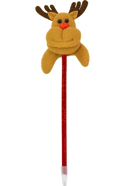 Yılbaşı Geyikli Kalem Yılbaşı Geyikli Kalem