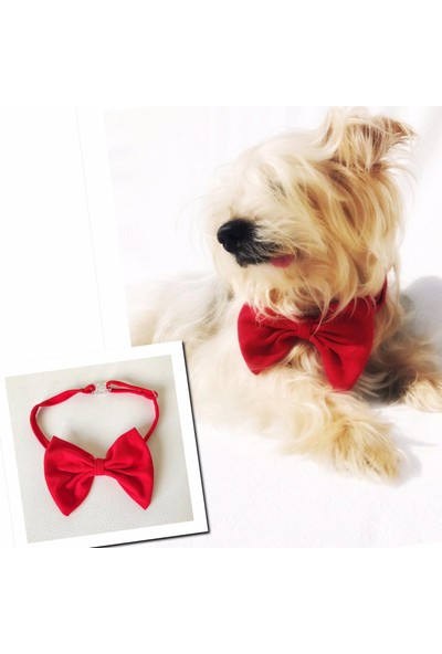 Kemique Kedi Ve Köpekler İçin Papyon Kırmızı By Kemique Kemique Kedi Ve Köpekler İçin Papyon Kırmızı By Kemique