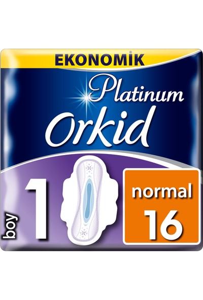 Orkid Platinum Hijyenik Ped Normal Ekonomik Paket 16 Ped Orkid Platinum Hijyenik Ped Normal Ekonomik Paket 16 Ped