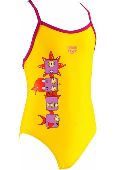 Arena 1A48739 Kg Gill Kids Yellow Jr Kız Çocuk Mayo