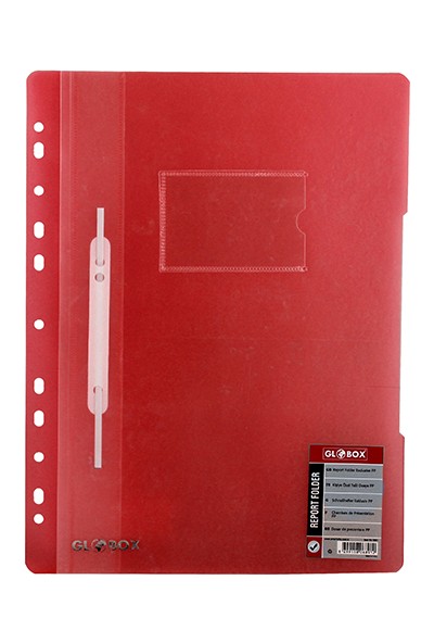 Globox Telli Dosya Kartlı (6891) Renk - Kirmizi Globox Telli Dosya Kartlı (6891) Renk - Kirmizi