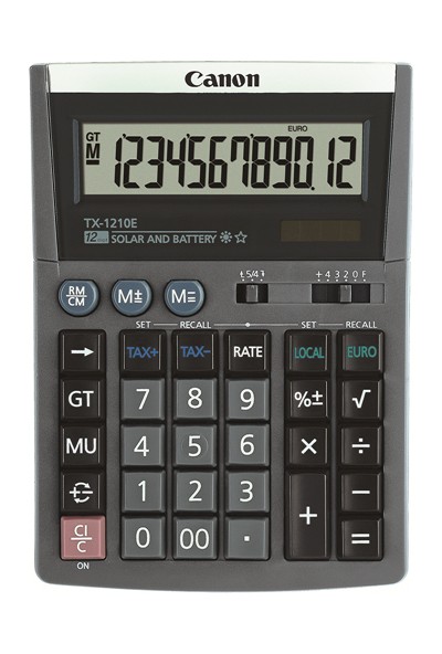 Canon Masaüstü Hesap Makinesi (TX-1210E)