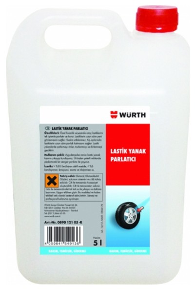 Würth Lastik Yanak Parlatıcı 5 Litre