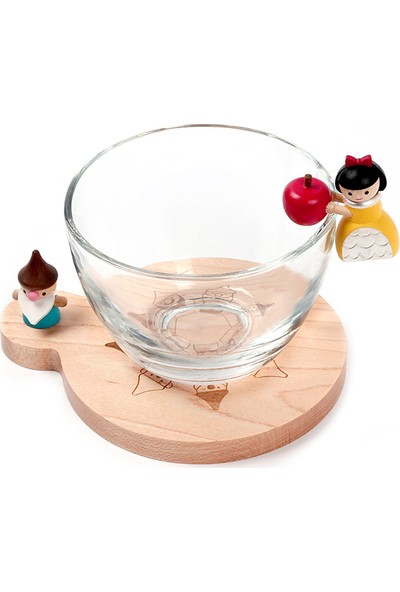 Wooderfullıfe Dekor Bardak Altlığı Pamuk Prenses Ve Cüce 1251902