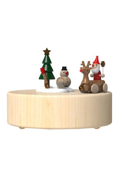 Wooderfullıfe Yılbaşı Konseptli Müzik Kutusu Noel Baba Ve Arabası 1033219 Wooderfullıfe Yılbaşı Konseptli Müzik Kutusu Noel Baba Ve Arabası 1033219