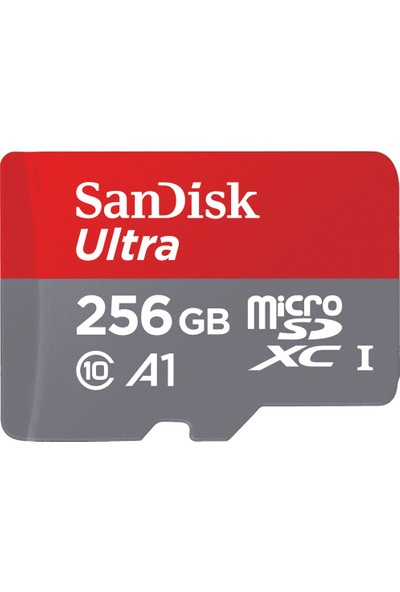SanDisk Ultra 256GB 100MB/S Class 10 microSDXC Hafıza Kartı + Adaptör SDSQUAR-256G-GN6MA SanDisk Ultra 256GB 100MB/S Class 10 microSDXC Hafıza Kartı + Adaptör SDSQUAR-256G-GN6MA
