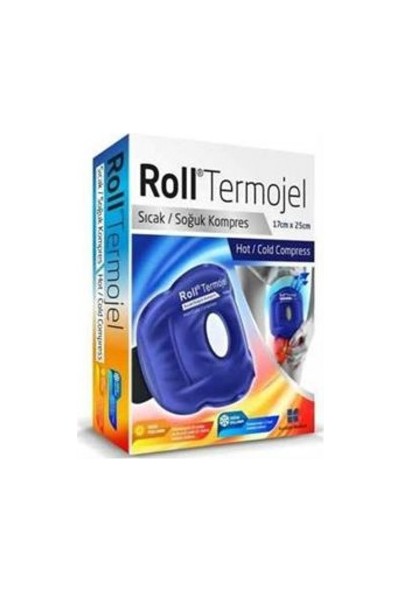Roll Termojel Diz İçin Sıcak Soğuk Kompres Jel 17X25Cm Kumaş Kaplı Roll Termojel Diz İçin Sıcak Soğuk Kompres Jel 17X25Cm Kumaş Kaplı