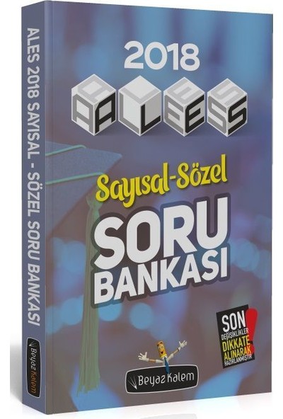 Beyaz Kalem 2018 ALES Soru Bankası
