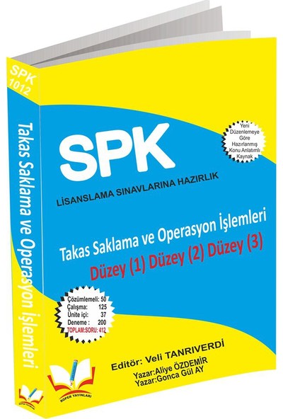 Roper SPK SPF Lisanslama 1012 Takas Saklama Ve Operasyon İşlemleri Düzey 1-2-3 Roper SPK SPF Lisanslama 1012 Takas Saklama Ve Operasyon İşlemleri Düzey 1-2-3