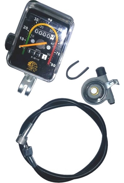 Mekanik Hasgül Çift İbreli Km Saati Jy092