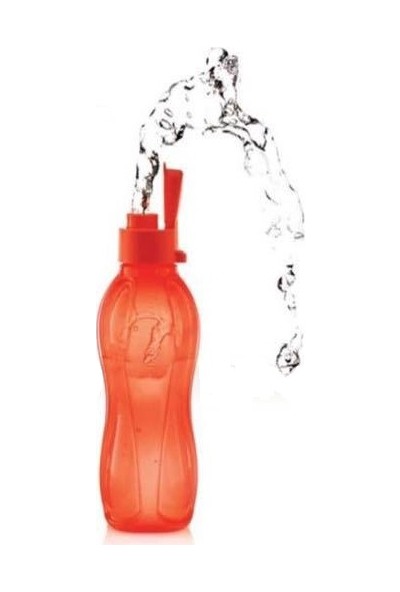 Tupperware Eko Şişe 500 ml Kolay Kapak (Matara Ve Suluk) Hasgül