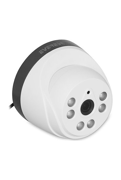Everest DF-703B AHD 960P HD 4.0 Megapixel 3.6mm Lens 5mm*6 Ledli Dome Güvenlik Kamerası Everest DF-703B AHD 960P HD 4.0 Megapixel 3.6mm Lens 5mm*6 Ledli Dome Güvenlik Kamerası