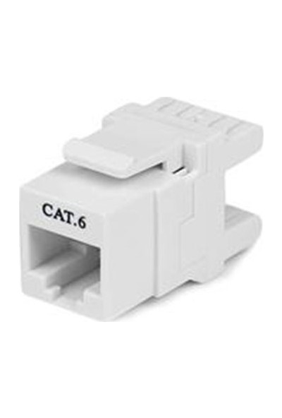 S-link SL-KS65 Cat6 Kestone Jak Beyaz S-link SL-KS65 Cat6 Kestone Jak Beyaz