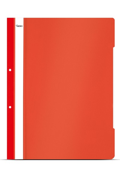 Noki Telli Dosya Xl Kırmızı 50'Li
