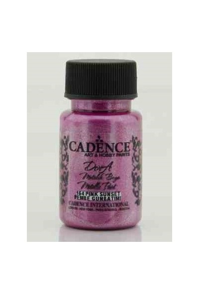 Cadence Pembe Günbatımı Dora Metalik Boya 50 ml Cadence Pembe Günbatımı Dora Metalik Boya 50 ml