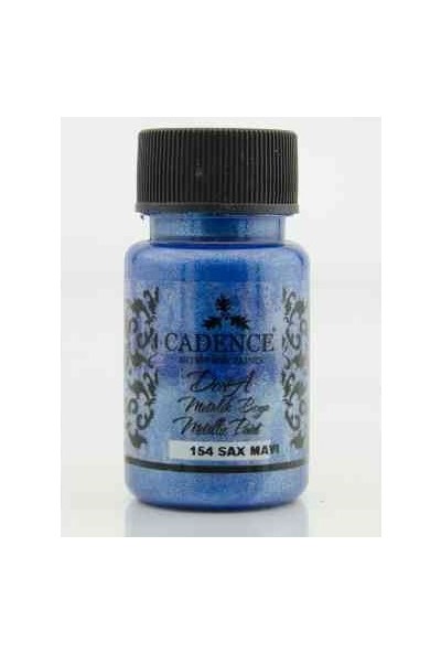 Cadence Sax Mavi Dora Metalik Boya 50 ml Cadence Sax Mavi Dora Metalik Boya 50 ml