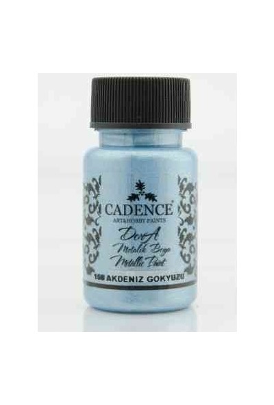 Cadence Akdeniz Gökyüzü Dora Metalik Boya 50 ml Cadence Akdeniz Gökyüzü Dora Metalik Boya 50 ml