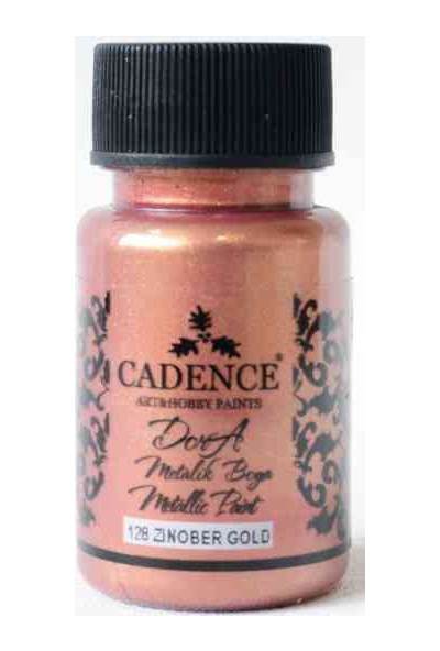 Cadence Zinober Altın Dora Metalik Boya 50 ml Cadence Zinober Altın Dora Metalik Boya 50 ml