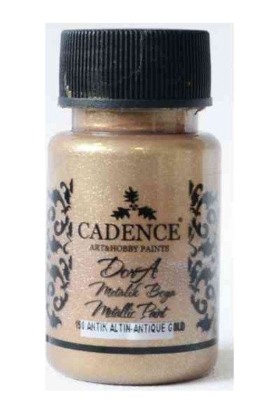 Cadence Antik Altın Dora Metalik Boya 50 ml Cadence Antik Altın Dora Metalik Boya 50 ml