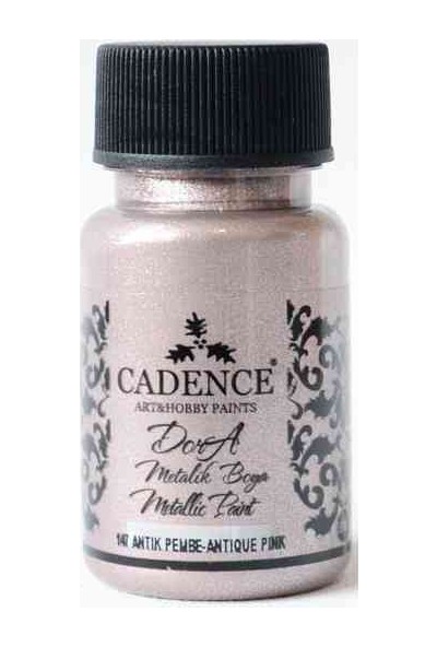 Cadence Antik Pembe Dora Metalik Boya 50 ml Cadence Antik Pembe Dora Metalik Boya 50 ml