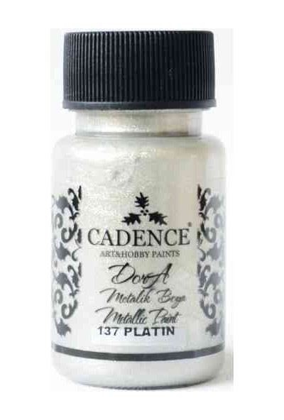 Cadence Platin Dora Metalik Boya 50 ml Cadence Platin Dora Metalik Boya 50 ml