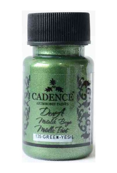 Cadence Yeşil Dora Metalik Boya 50 ml
