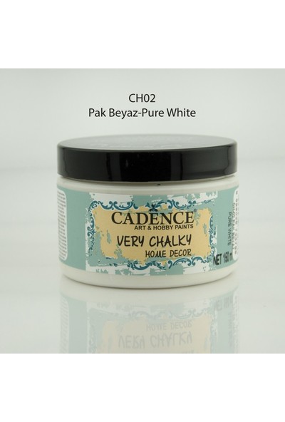 Cadence Pak Beyaz - Very Chalky Mobilya Boya 150 ml Cadence Pak Beyaz - Very Chalky Mobilya Boya 150 ml