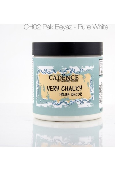 Cadence Pak Beyaz - Very Chalky Mobilya Boya 500 ml Cadence Pak Beyaz - Very Chalky Mobilya Boya 500 ml