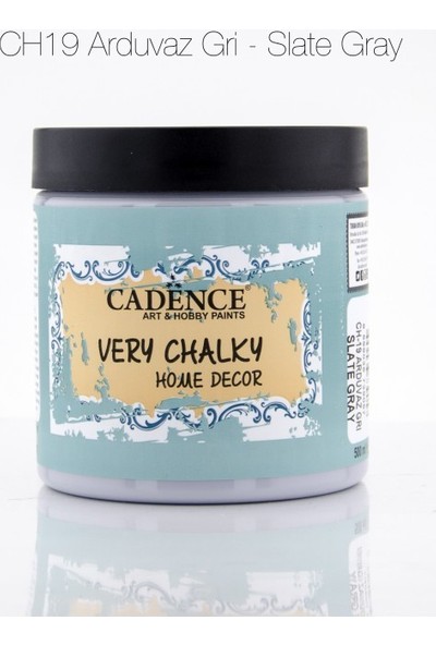 Cadence Arduvaz Gri - Very Chalky Mobilya Boya 500 ml Cadence Arduvaz Gri - Very Chalky Mobilya Boya 500 ml