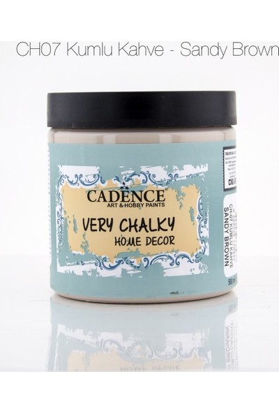 Cadence Kumlu Kahve - Very Chalky Mobilya Boya 500 ml Cadence Kumlu Kahve - Very Chalky Mobilya Boya 500 ml