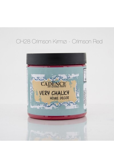 Cadence Crimson Kırmızı - Very Chalky Mobilya Boya 500 ml Cadence Crimson Kırmızı - Very Chalky Mobilya Boya 500 ml