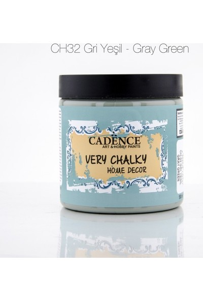Cadence Gri Yeşil - Very Chalky Mobilya Boya 500 ml Cadence Gri Yeşil - Very Chalky Mobilya Boya 500 ml