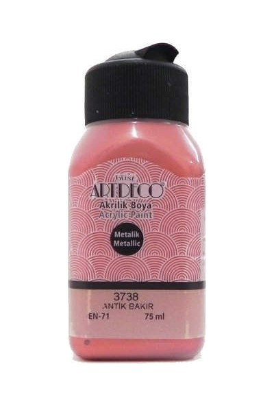 Artdeco Antik Bakır Metalik Boya 75 ml Artdeco Antik Bakır Metalik Boya 75 ml
