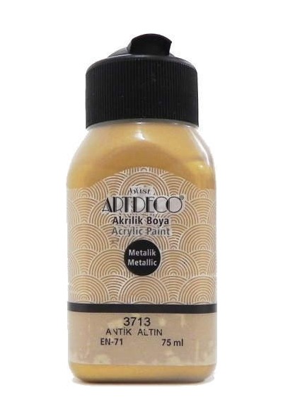 Artdeco Antik Altın Metalik Boya 75 ml Artdeco Antik Altın Metalik Boya 75 ml