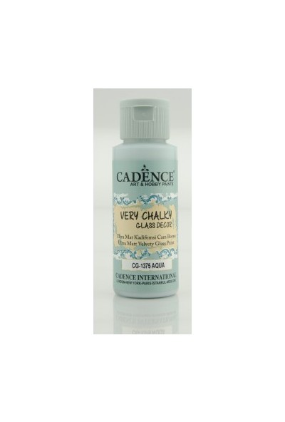 Cadence Aqua - Very Chalky Enamel Cam Seramik Boya 59 ml Cadence Aqua - Very Chalky Enamel Cam Seramik Boya 59 ml