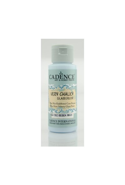 Cadence Bebek Mavi - Very Chalky Enamel Cam Seramik Boya 59 ml Cadence Bebek Mavi - Very Chalky Enamel Cam Seramik Boya 59 ml