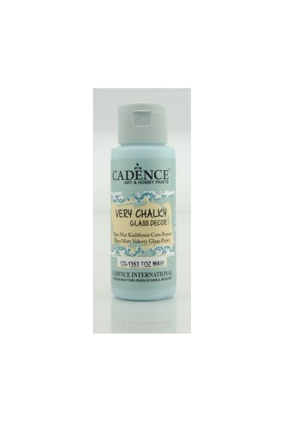 Cadence Toz Mavi - Very Chalky Enamel Cam Seramik Boya 59 ml Cadence Toz Mavi - Very Chalky Enamel Cam Seramik Boya 59 ml