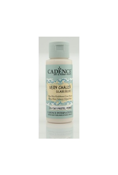 Cadence Pastel Pembe - Very Chalky Enamel Cam Seramik Boya 59 ml Cadence Pastel Pembe - Very Chalky Enamel Cam Seramik Boya 59 ml