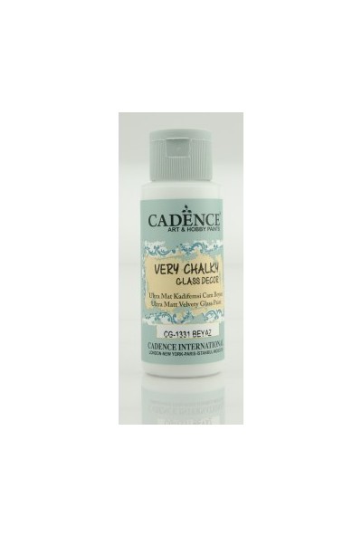 Cadence Beyaz - Very Chalky Enamel Cam Seramik Boya 59 ml Cadence Beyaz - Very Chalky Enamel Cam Seramik Boya 59 ml