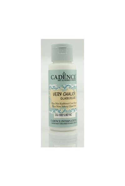 Cadence S. Beyaz - Very Chalky Enamel Cam Seramik Boya 59 ml Cadence S. Beyaz - Very Chalky Enamel Cam Seramik Boya 59 ml