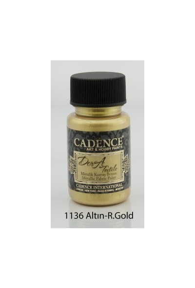 Cadence Altın - Dora Metalik Kumaş Boyası 50 ml