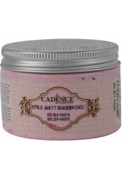 Cadence Bebek Pembe Shabby Chic Rölyef Pasta 350 gr Cadence Bebek Pembe Shabby Chic Rölyef Pasta 350 gr