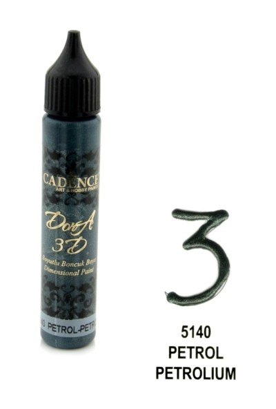 Cadence Petrol - 3D Boyutlu Boncuk Boya 25 ml Cadence Petrol - 3D Boyutlu Boncuk Boya 25 ml