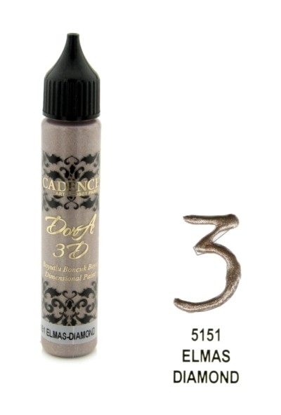Cadence Elmas - 3D Boyutlu Boncuk Boya 25 ml Cadence Elmas - 3D Boyutlu Boncuk Boya 25 ml
